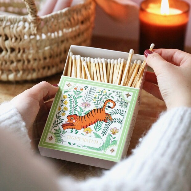 Lisa Angel + Box Of Botanical Tiger Matches