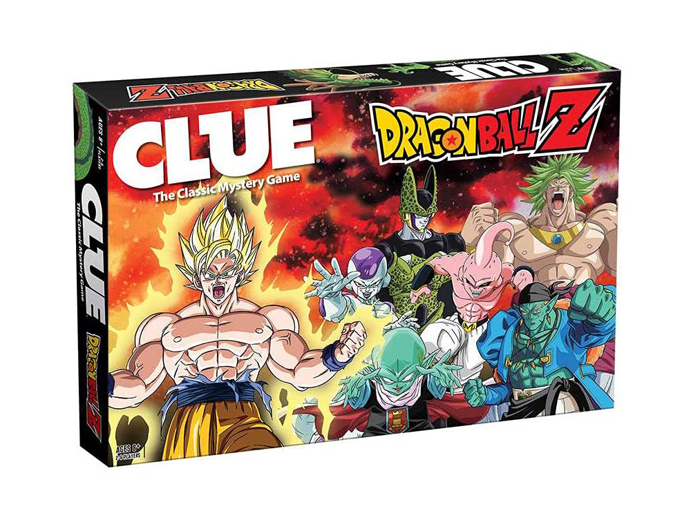 Dragon Ball Z + CLUE Collectible Board Game