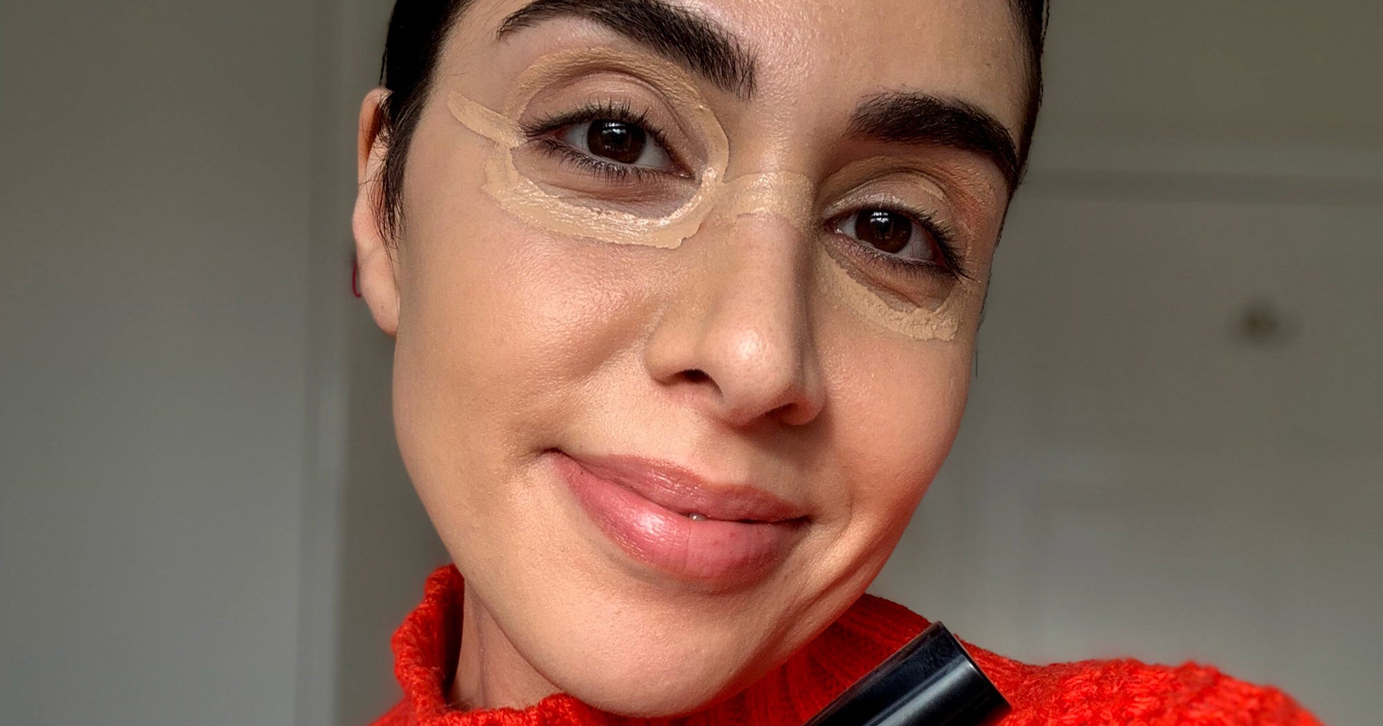 I Tried TikTok's Glasses Concealer Hack With Pictures