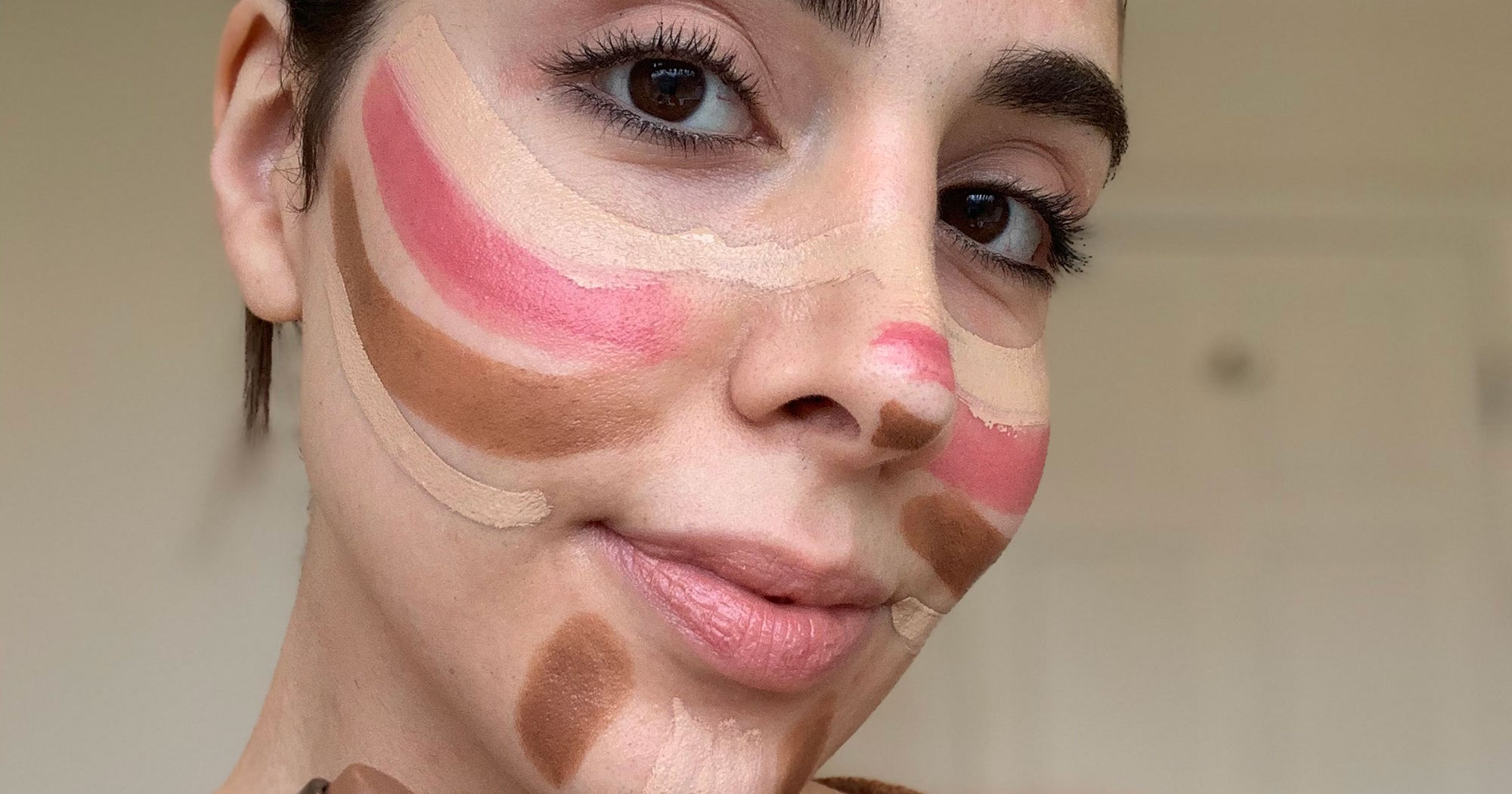 I Tried Tiktoks Rainbow Contour Hack