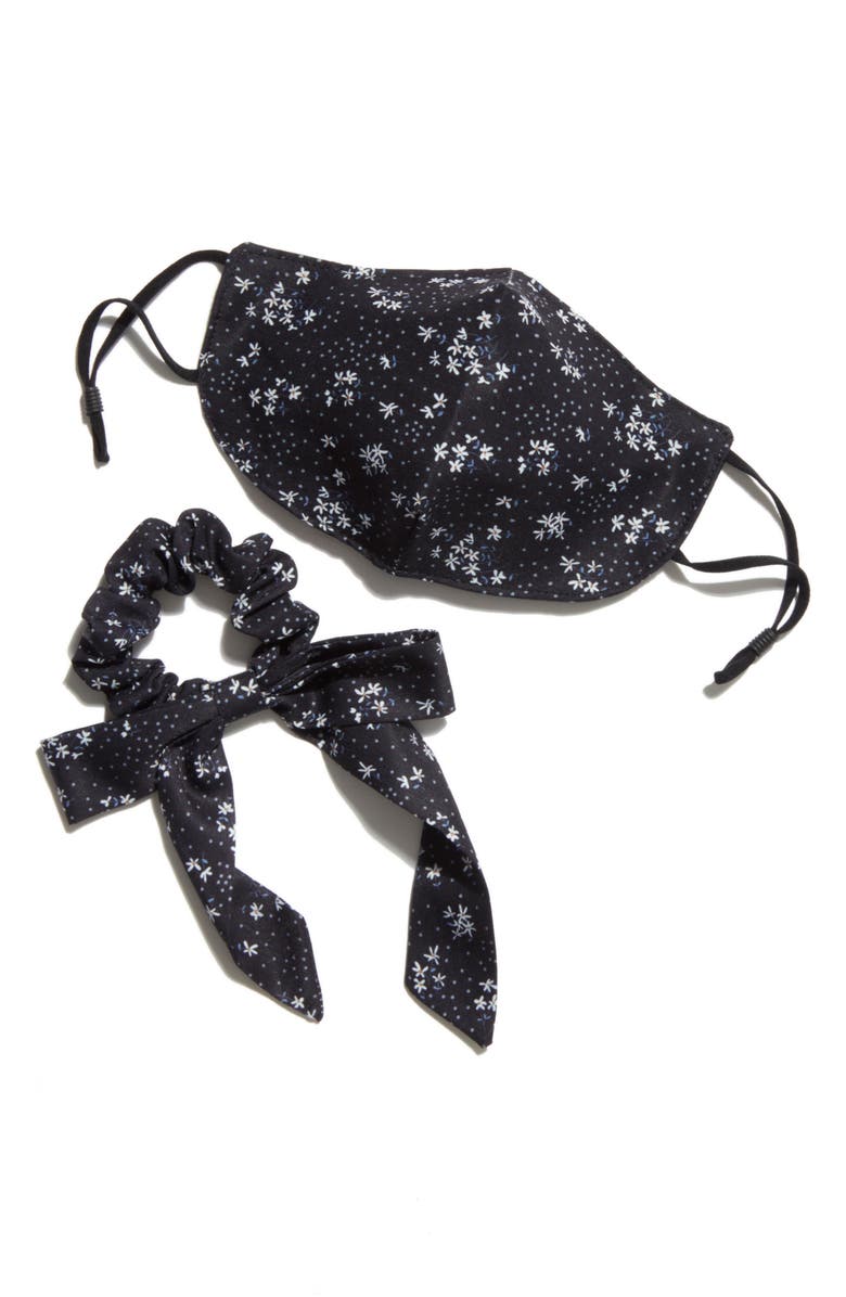 Free People + Adult Face Mask & Scrunchie Bow Set