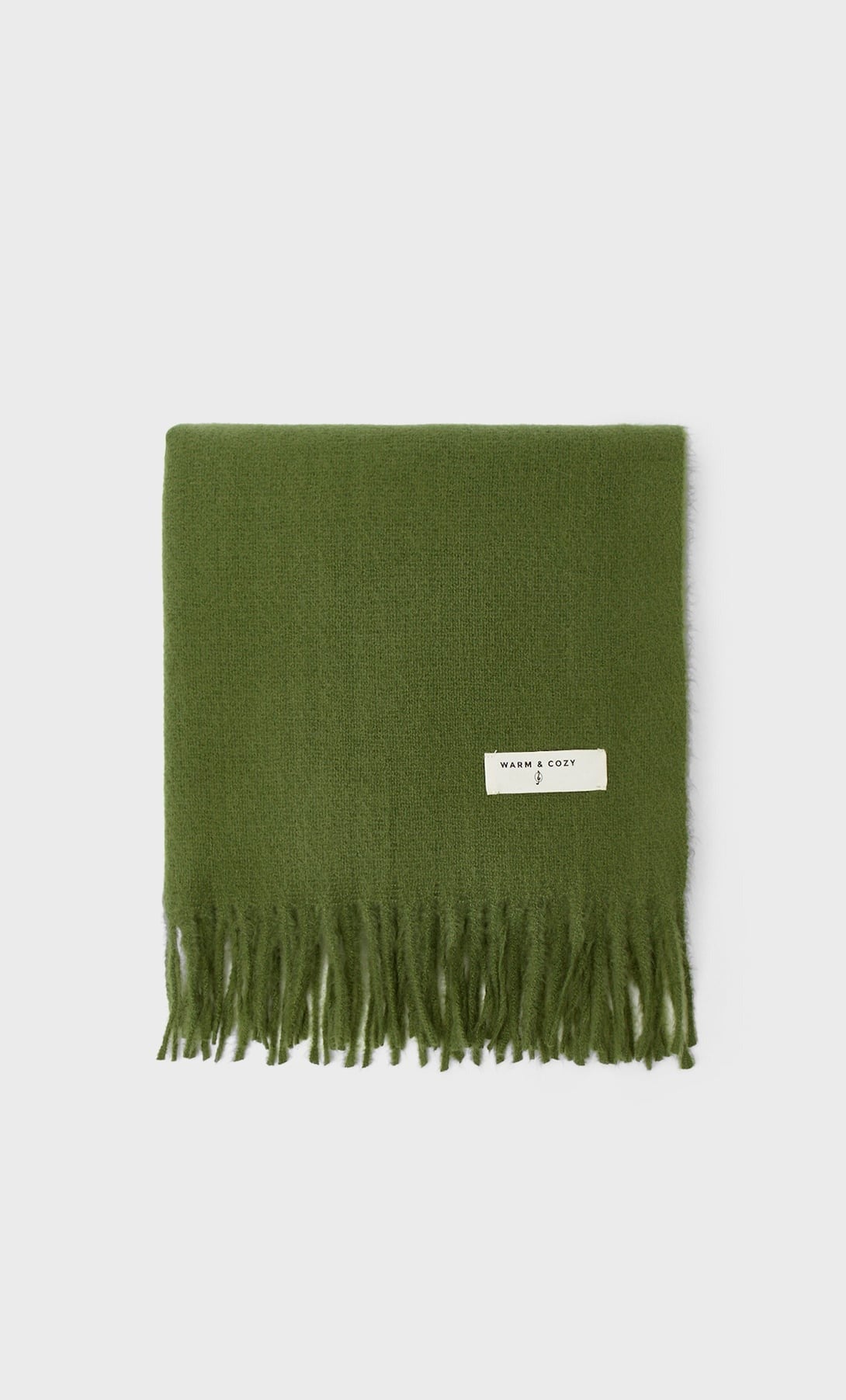 Stradivarius + Brushed thread scarf