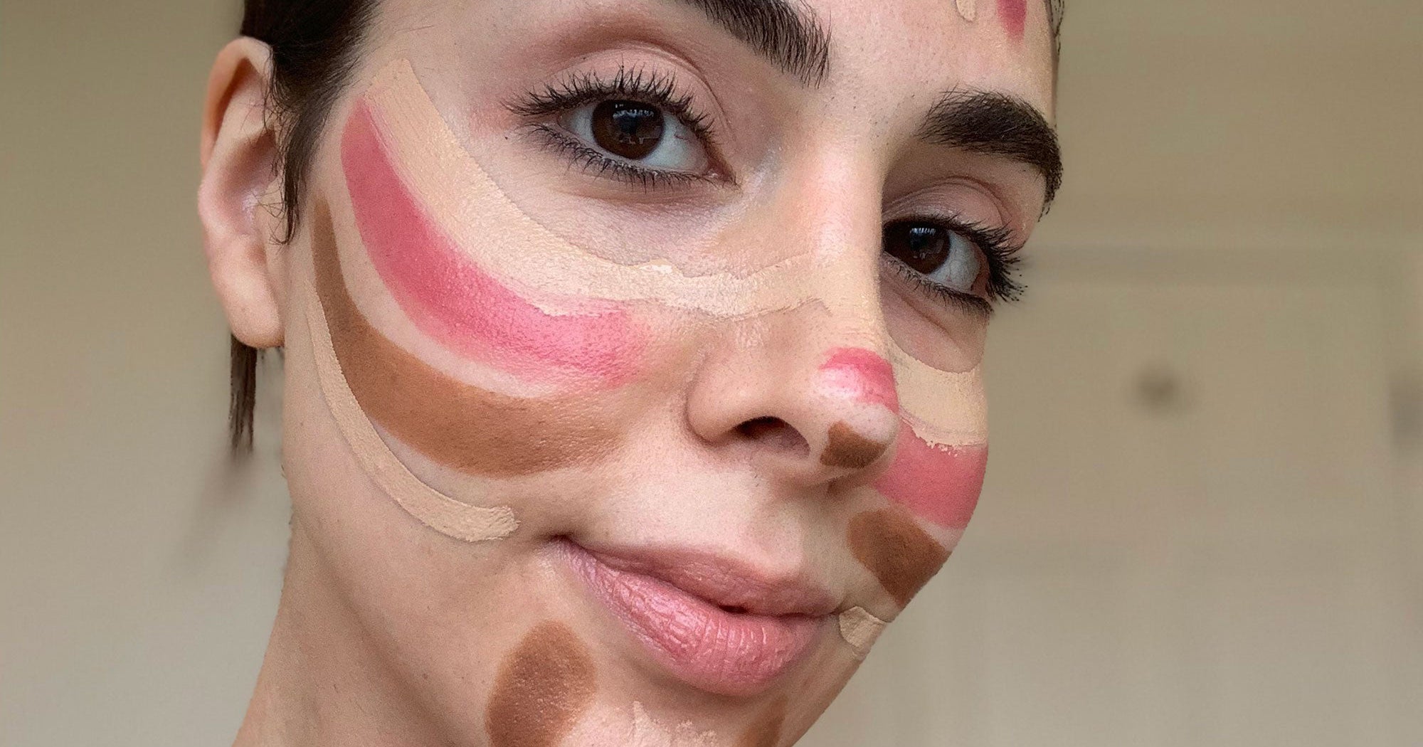 I Tried TikTok Rainbow Contour Makeup Hack Full Review