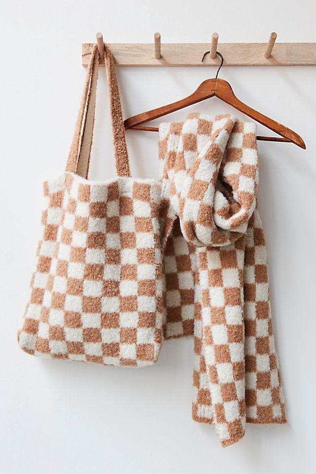 Free People + Checkers Carry On Scarf Set