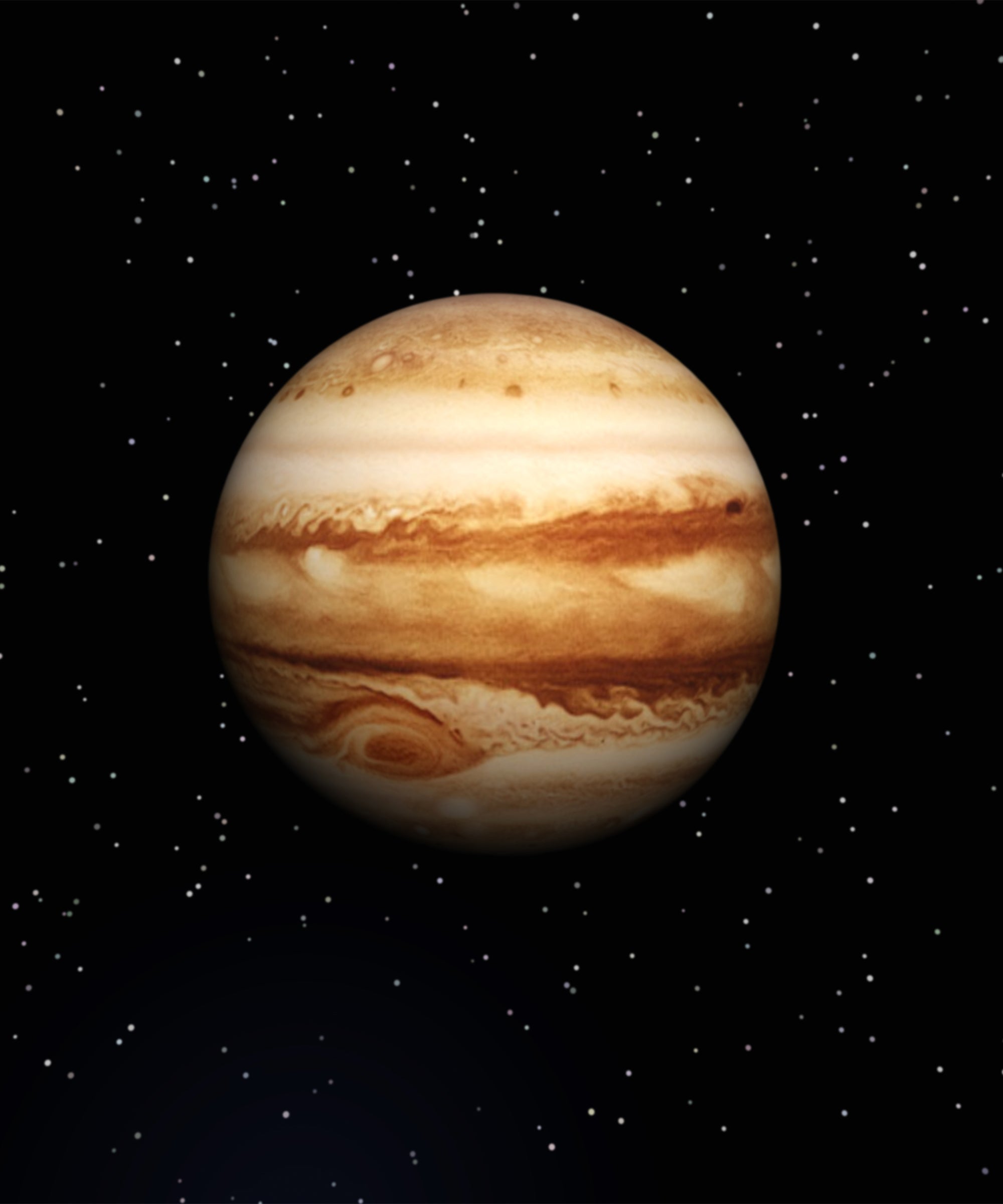 Giant Fish On On Planet Jupiter