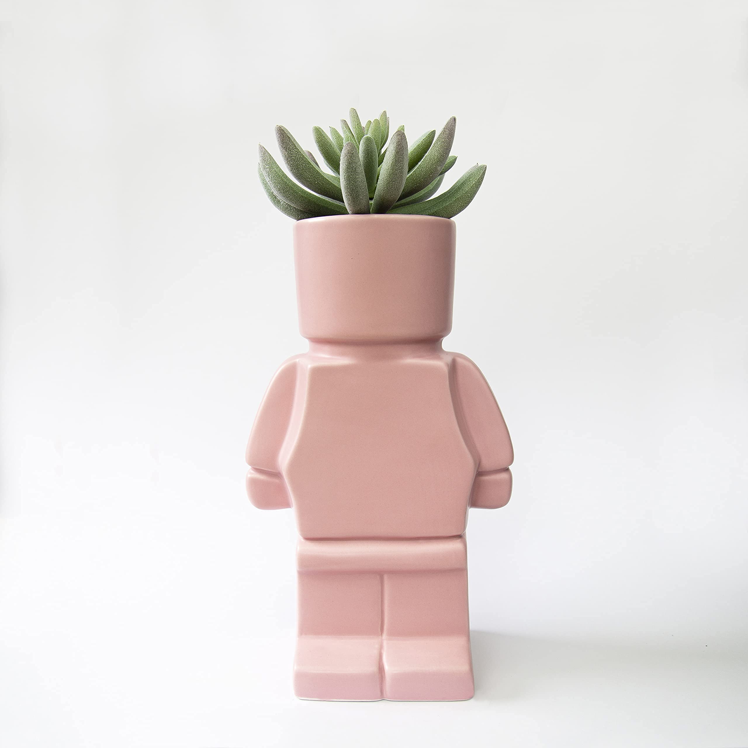 And & Co + Ceramic Head Planter