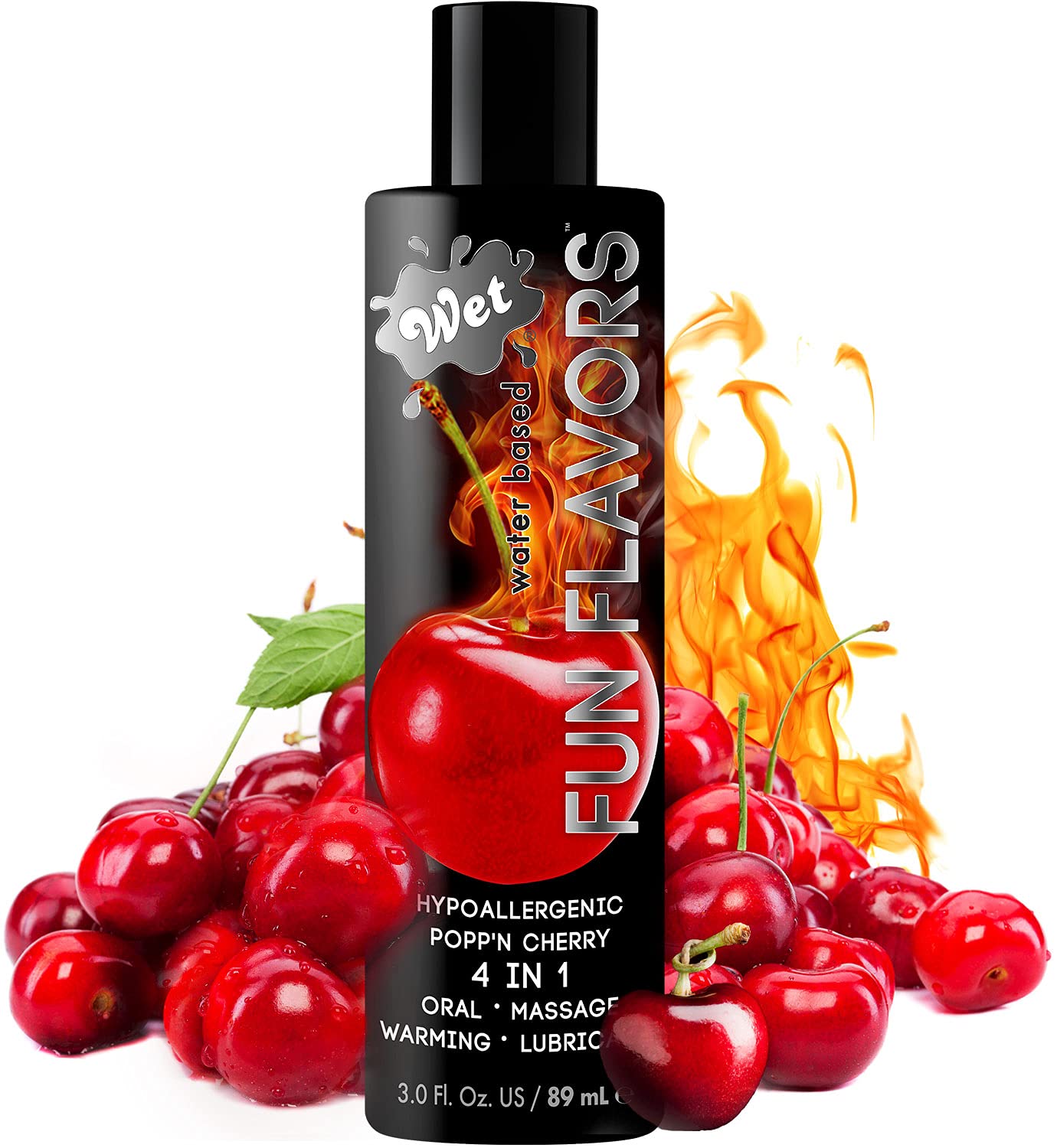 Wet + Cherry Warming Flavored Edible Lube