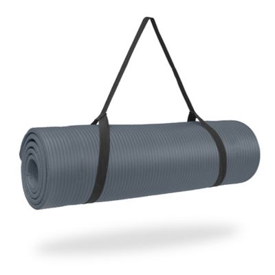 Pure Fitness + Extra Thick High Density Exercise Mat