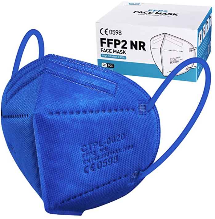 Nufasion + FFP2/KN95 Mask 5-Layer Filter 20 Pack