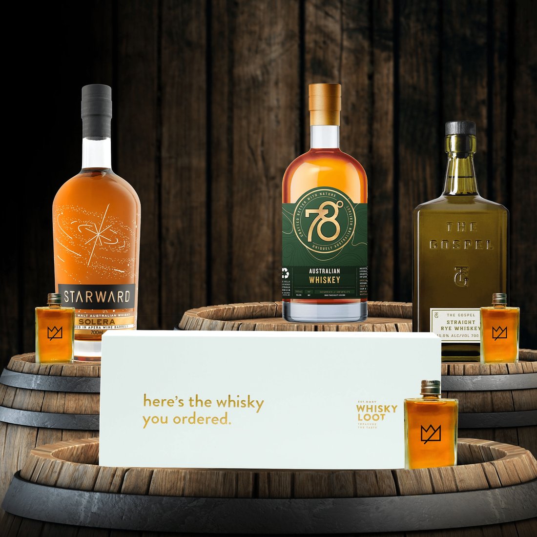 Whiskey Loot + Australian Whisky Tasting Pack