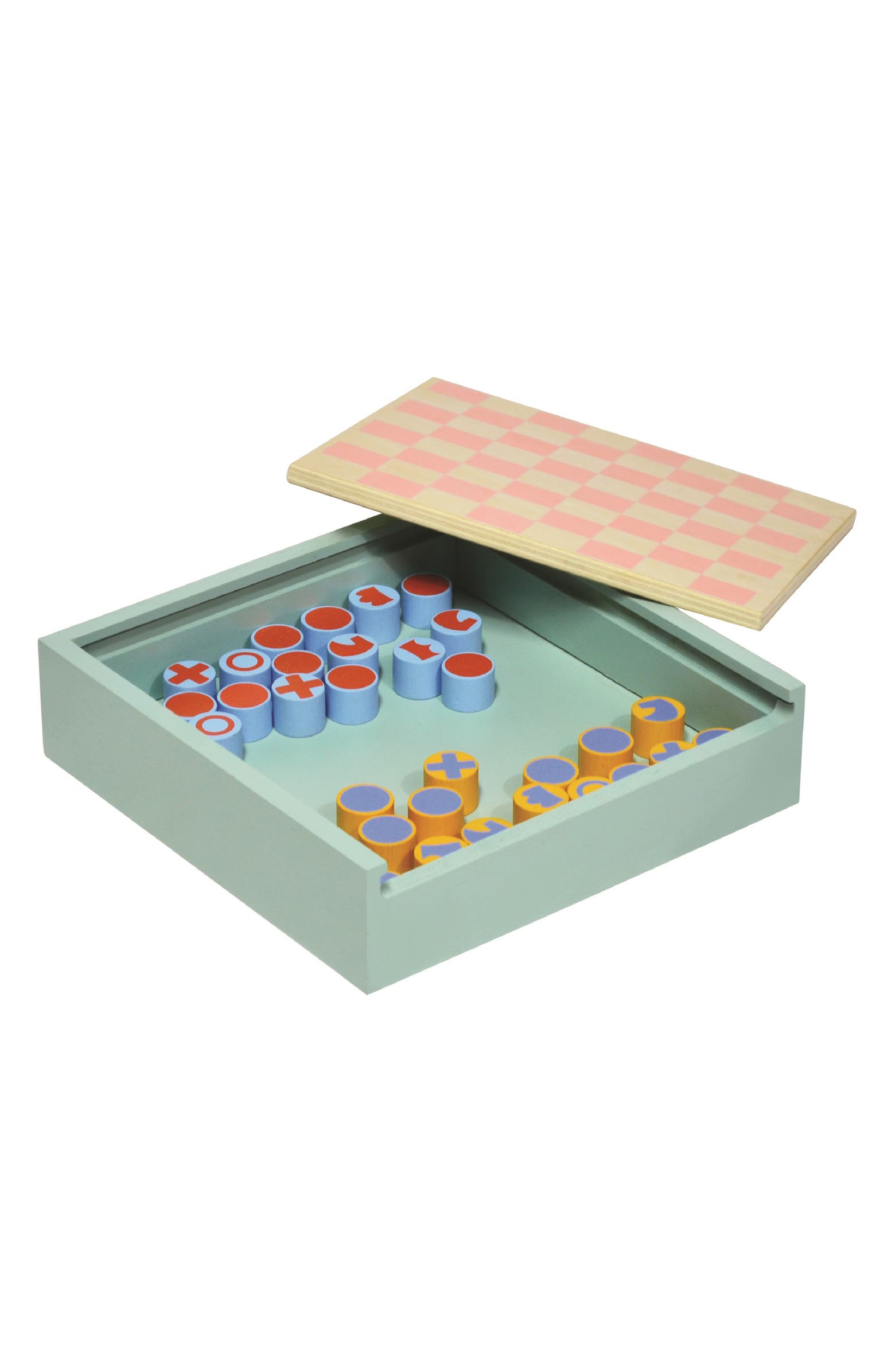 MoMA + Two-in-One Chess & Checkers Set