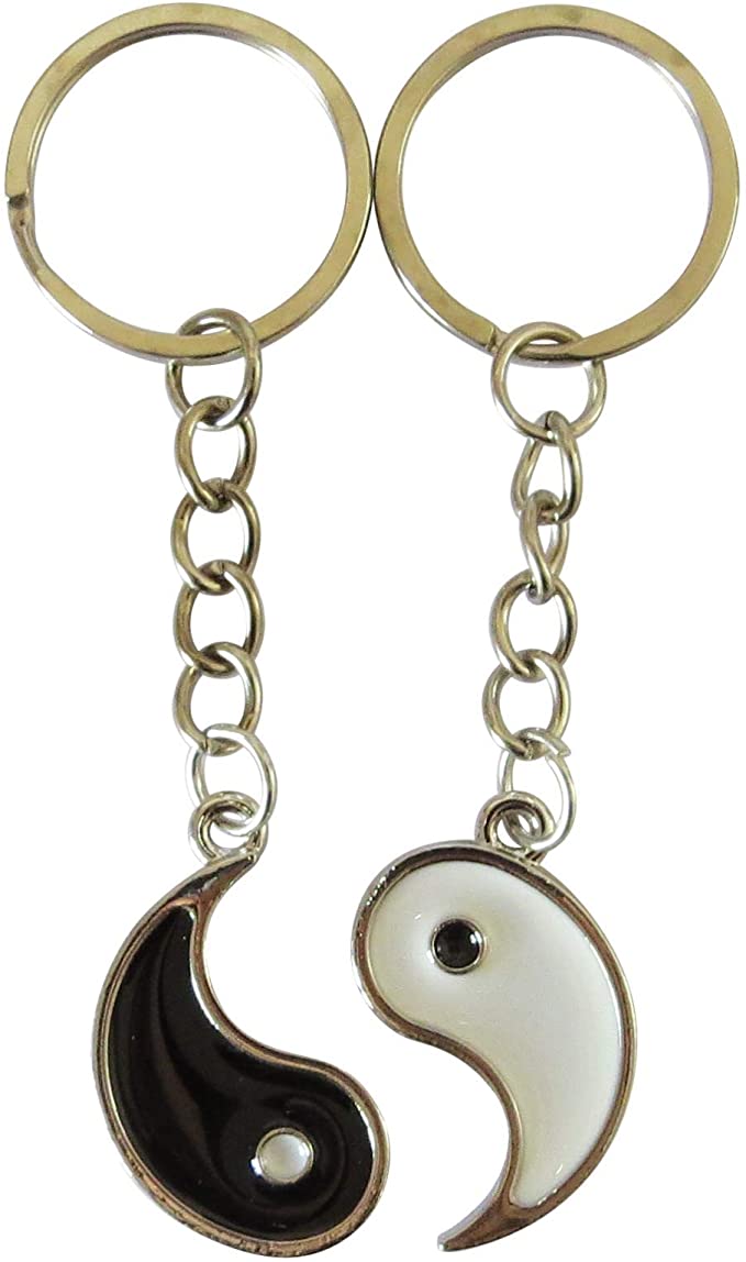 EatFishInSea + Yin Yang Key Chains