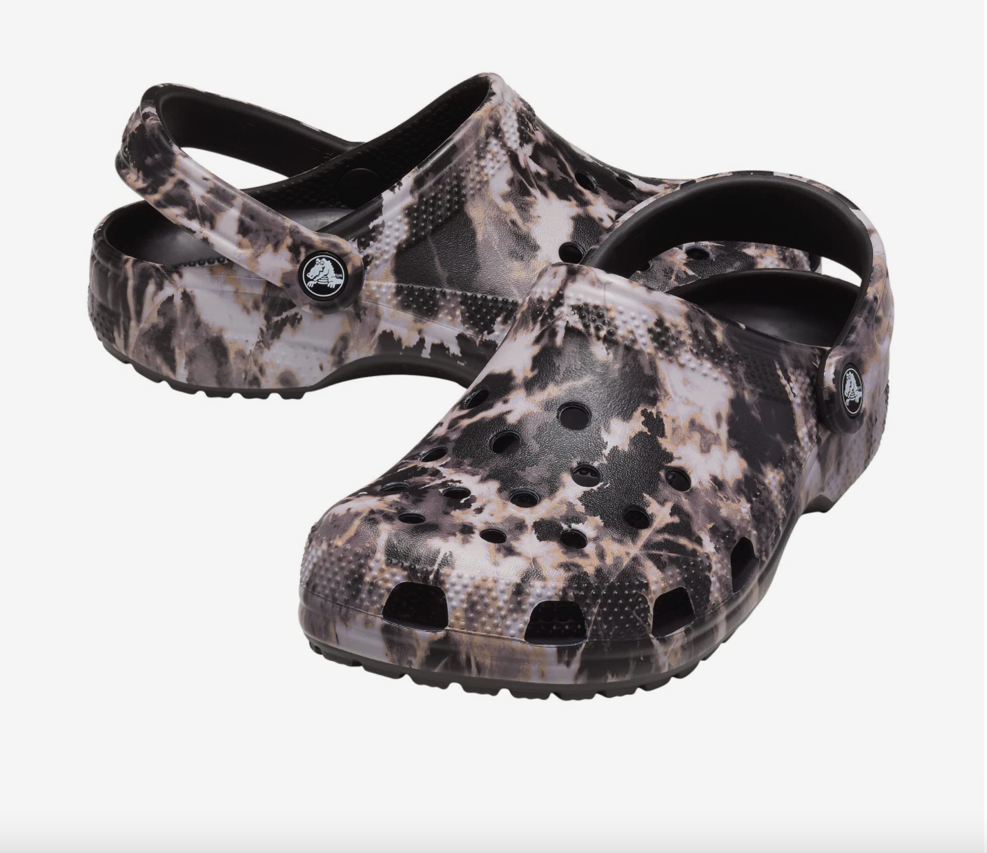 Crocs + Classic Tie-Dye Graphic Clog