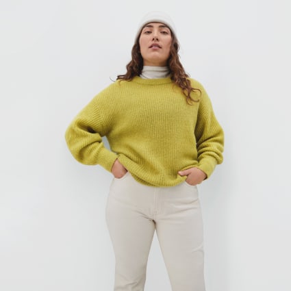 Everlane + The Oversized Alpaca Crew