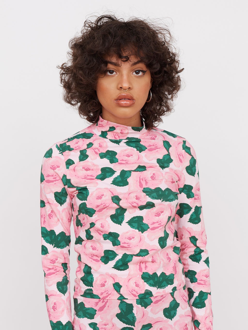 Lazy Oaf + Lazy Oaf Bunch Of Roses Long Sleeve T-Shirt