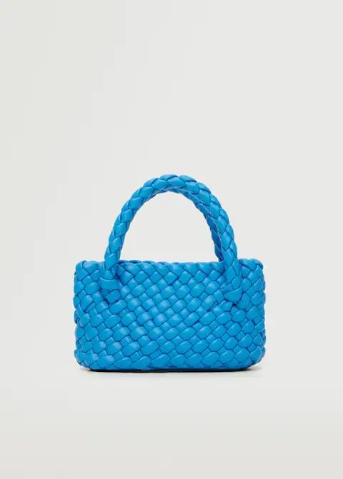 Mango + Braided mini bag