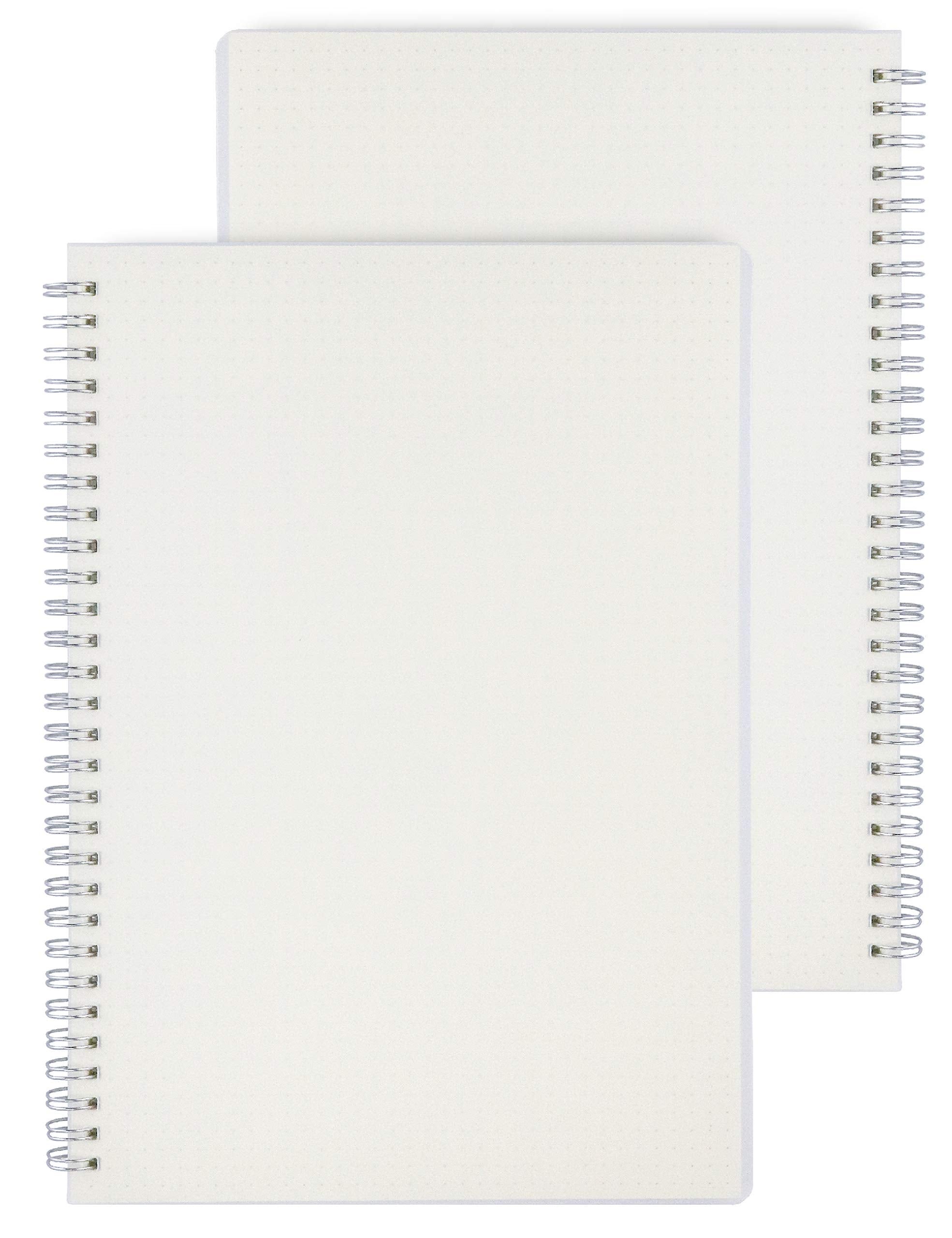 Miliko + Transparent Hardcover A5 Size Dot Grid