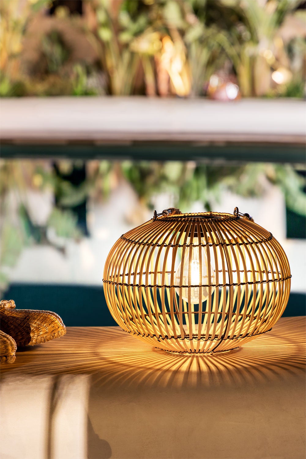 Sklum + Outdoor Solar LED Table Lamp Norton