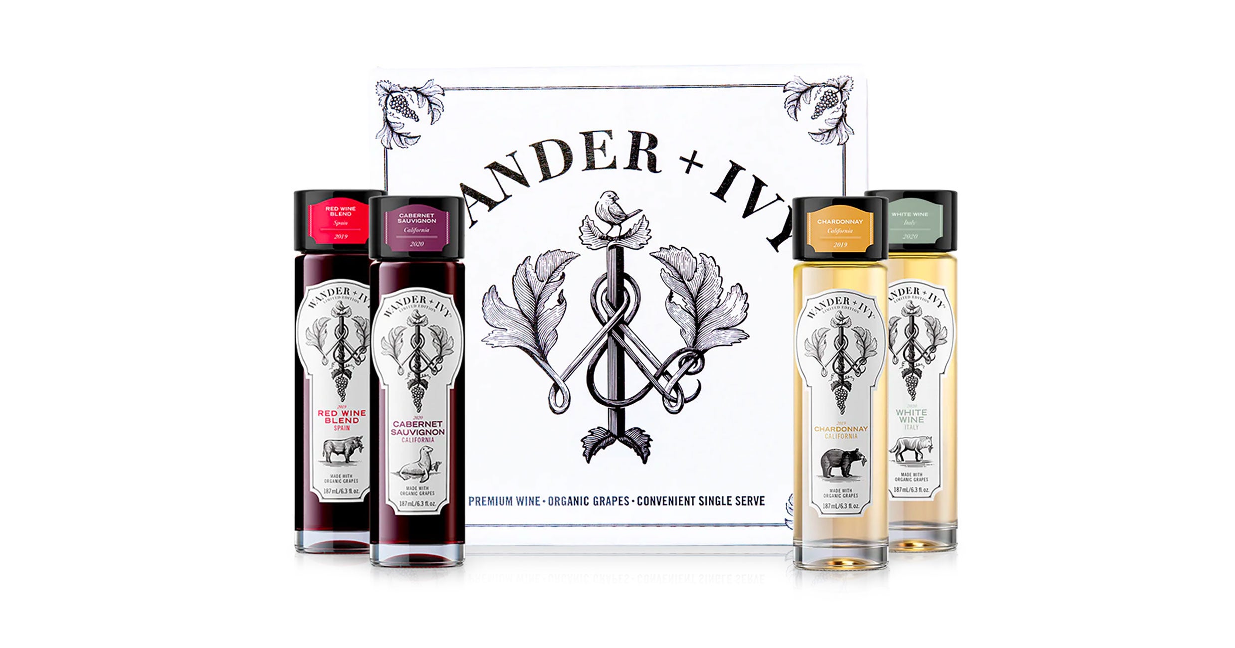 I Try 5 Of Wander + Ivy Single-Serving Wines: Red, Rose