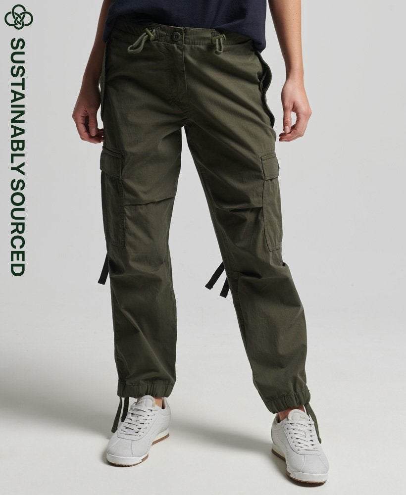 Superdry + Organic Cotton Parachute Grip Pants