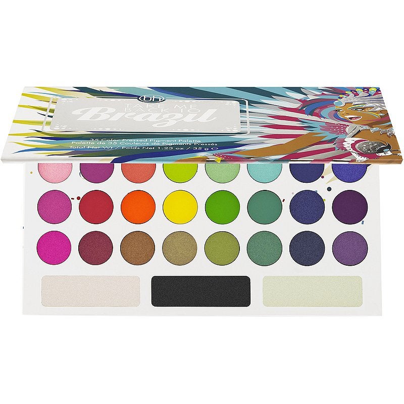 BH Cosmetics + Take Me Back to Brazil 35 Color Pressed Pigment Palette