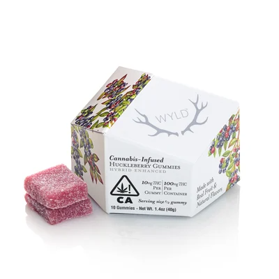 Royal Highness + Huckleberry Hybrid Enhanced Gummies
