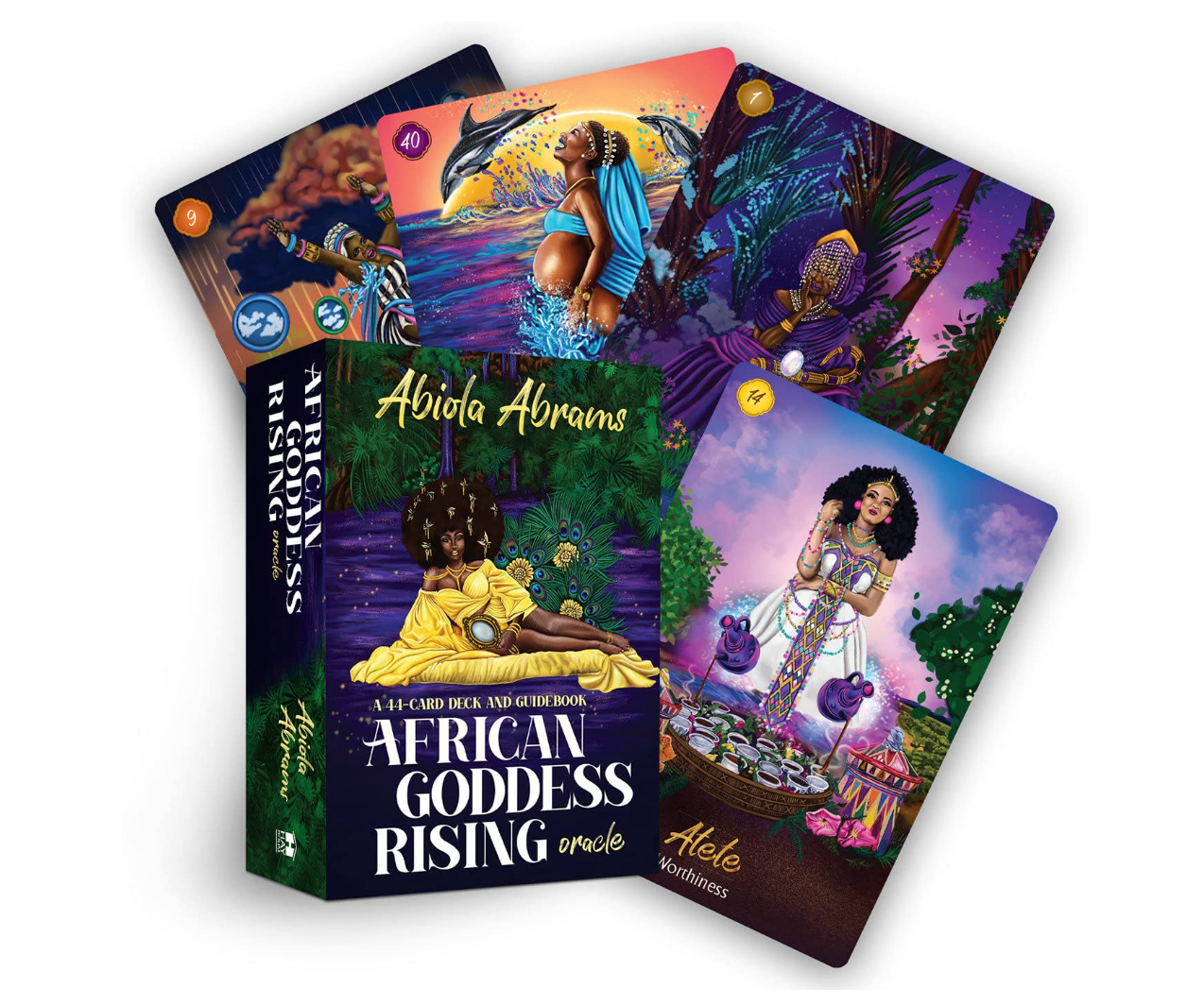 Abiola Abrams + African Goddess Rising Oracle: A 44-Card Deck and Guidebook