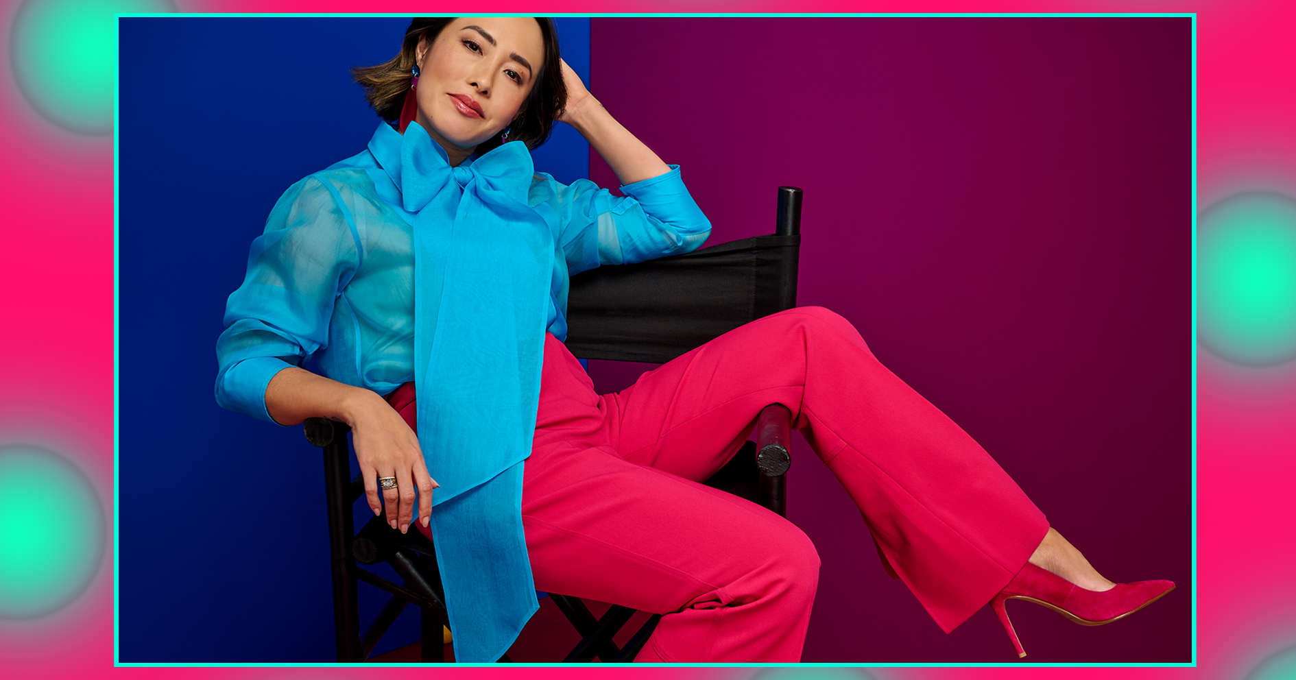 Melissa Leong's Fashion & Makeup On MasterChef 2022