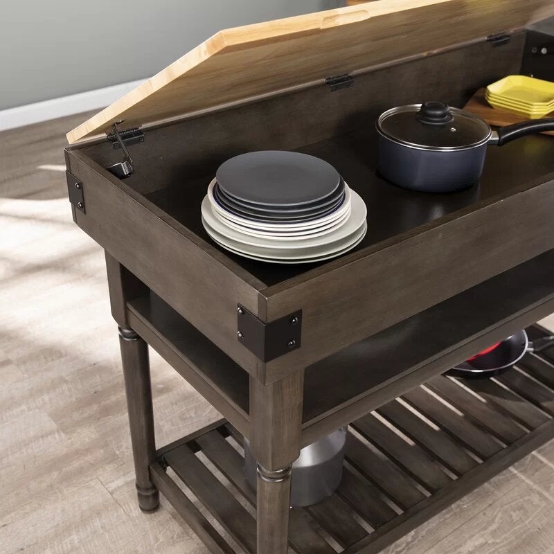 Blue Elephant + Kitchen Island