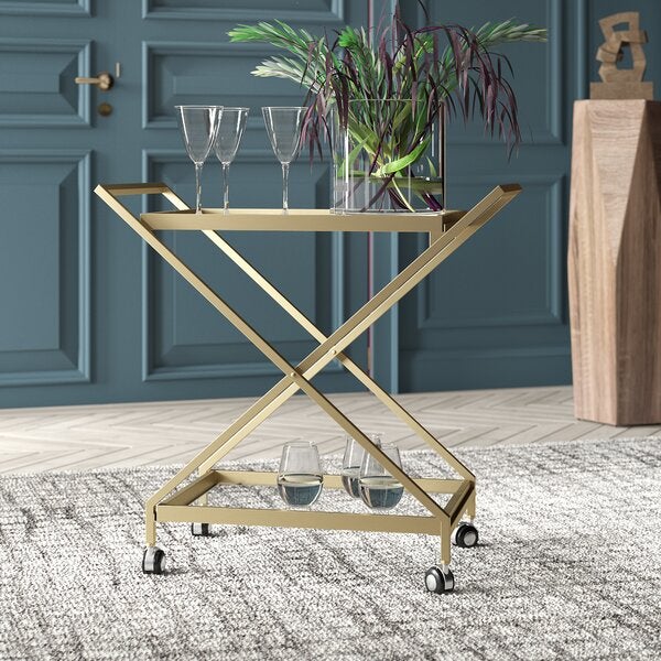 Blue Elephant + Gunnell Serving Cart