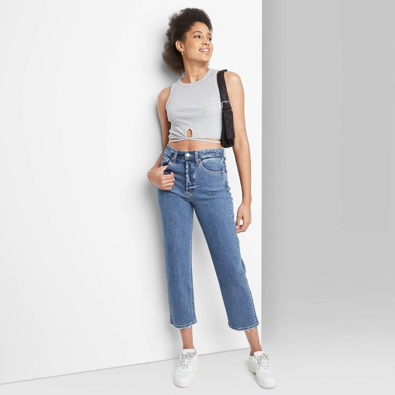 Wild Fable + Super-High Rise Straight Jeans