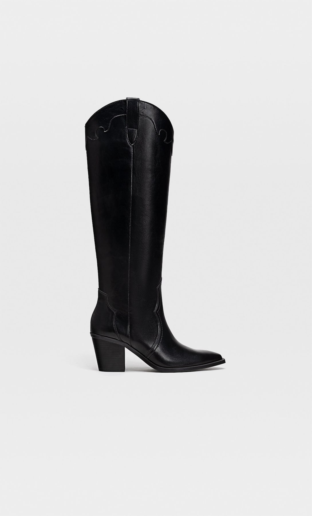 Stradivarius + Heeled cowboy boots