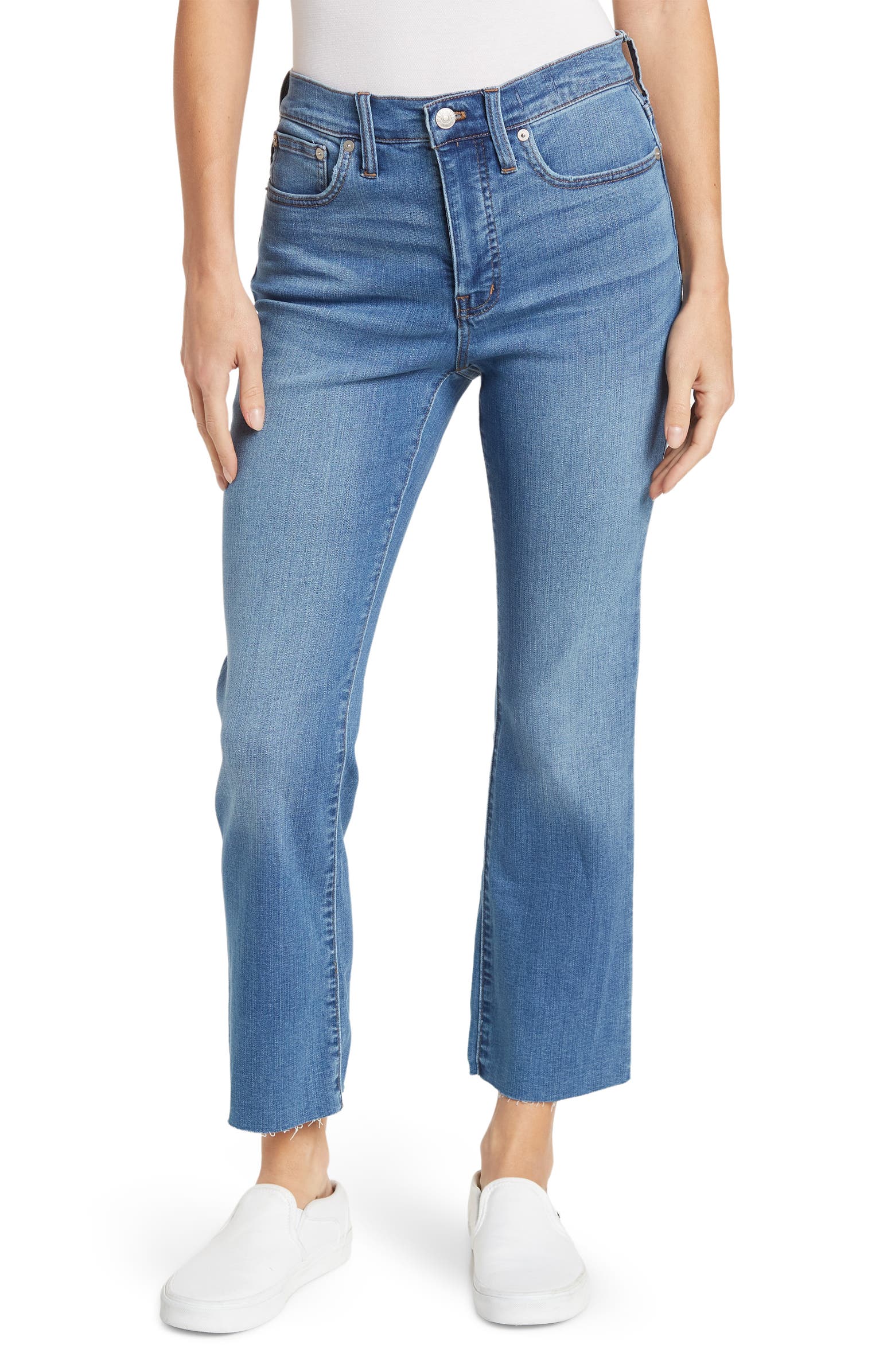 Madewell + Cali Demi Boot Leg Jeans