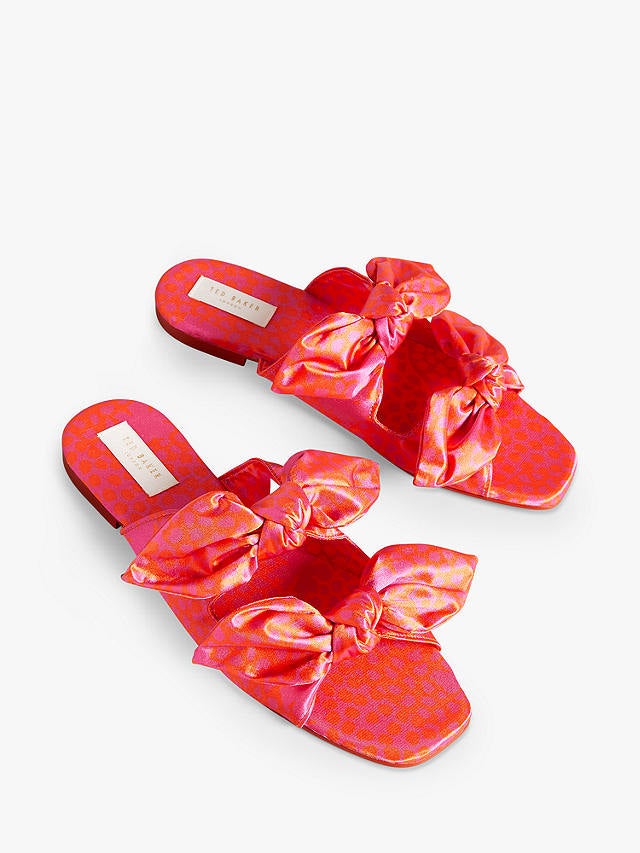 Ted Baker + Fuyya Spot Double Bow Sliders