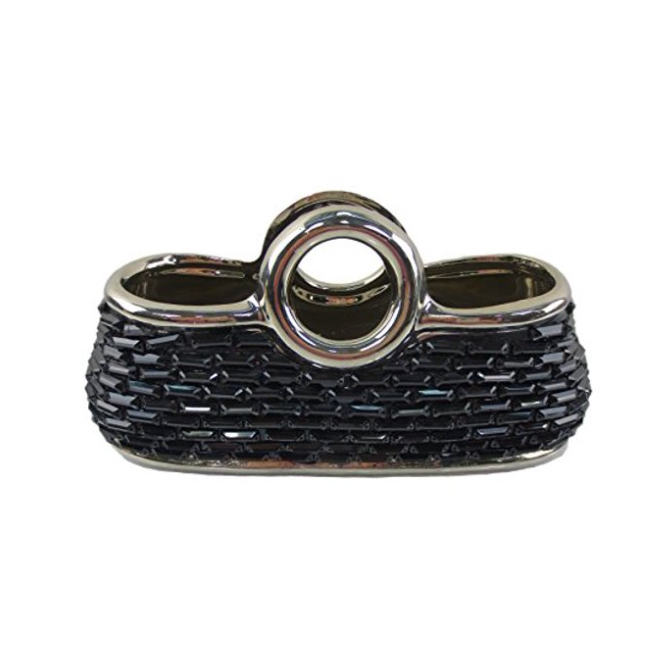 Dolce Mela + Decorative Ceramic & Glass Purse