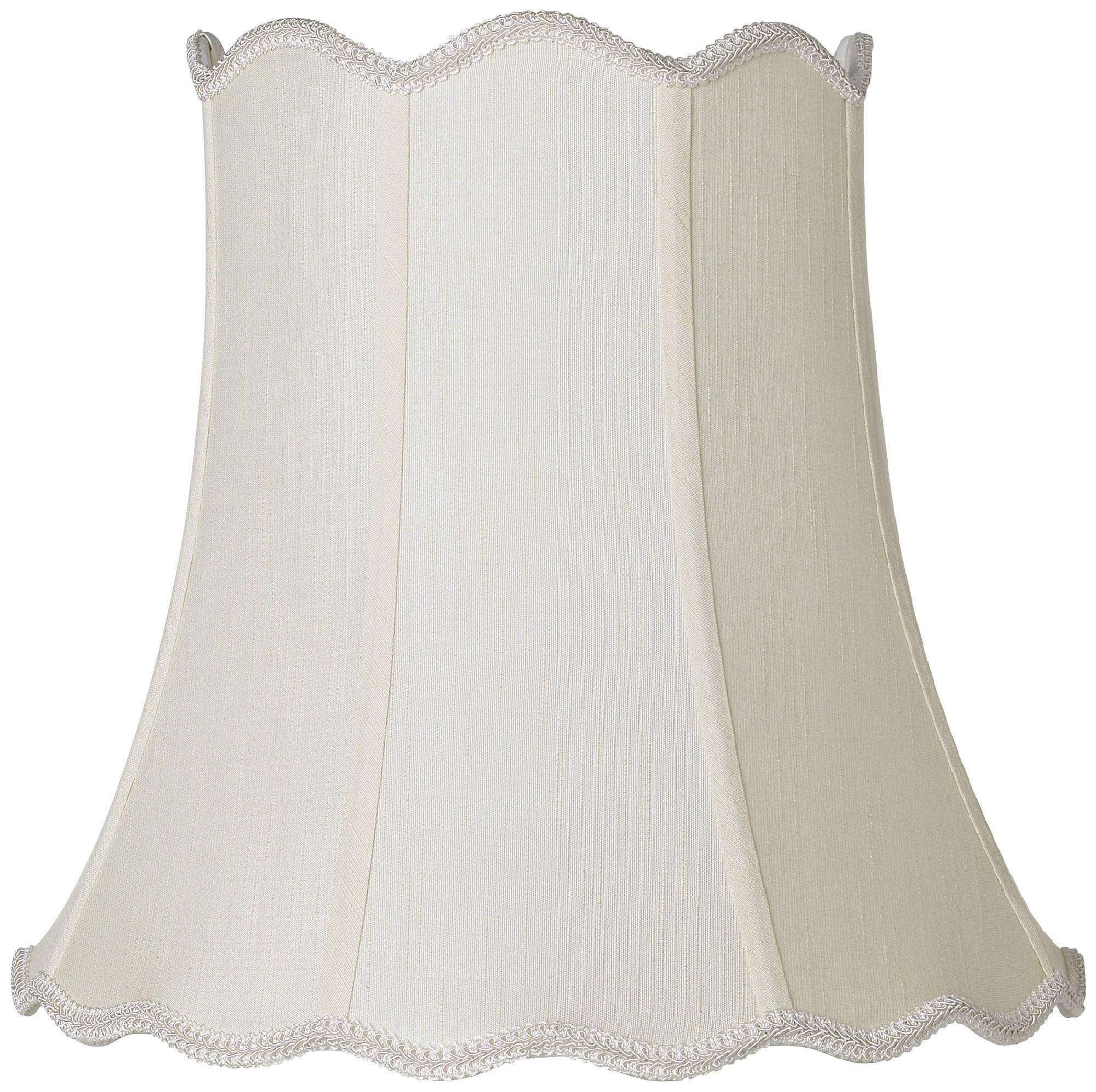 Imperial Shade Collection + Scallop Bell Lamp Shade