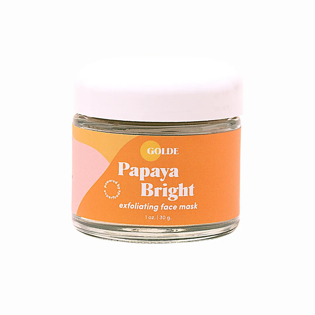 Golde + Papaya Bright Face Mask