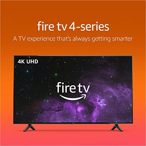 Amazon + Fire TV 43″ 4-Series 4K UHD Smart TV