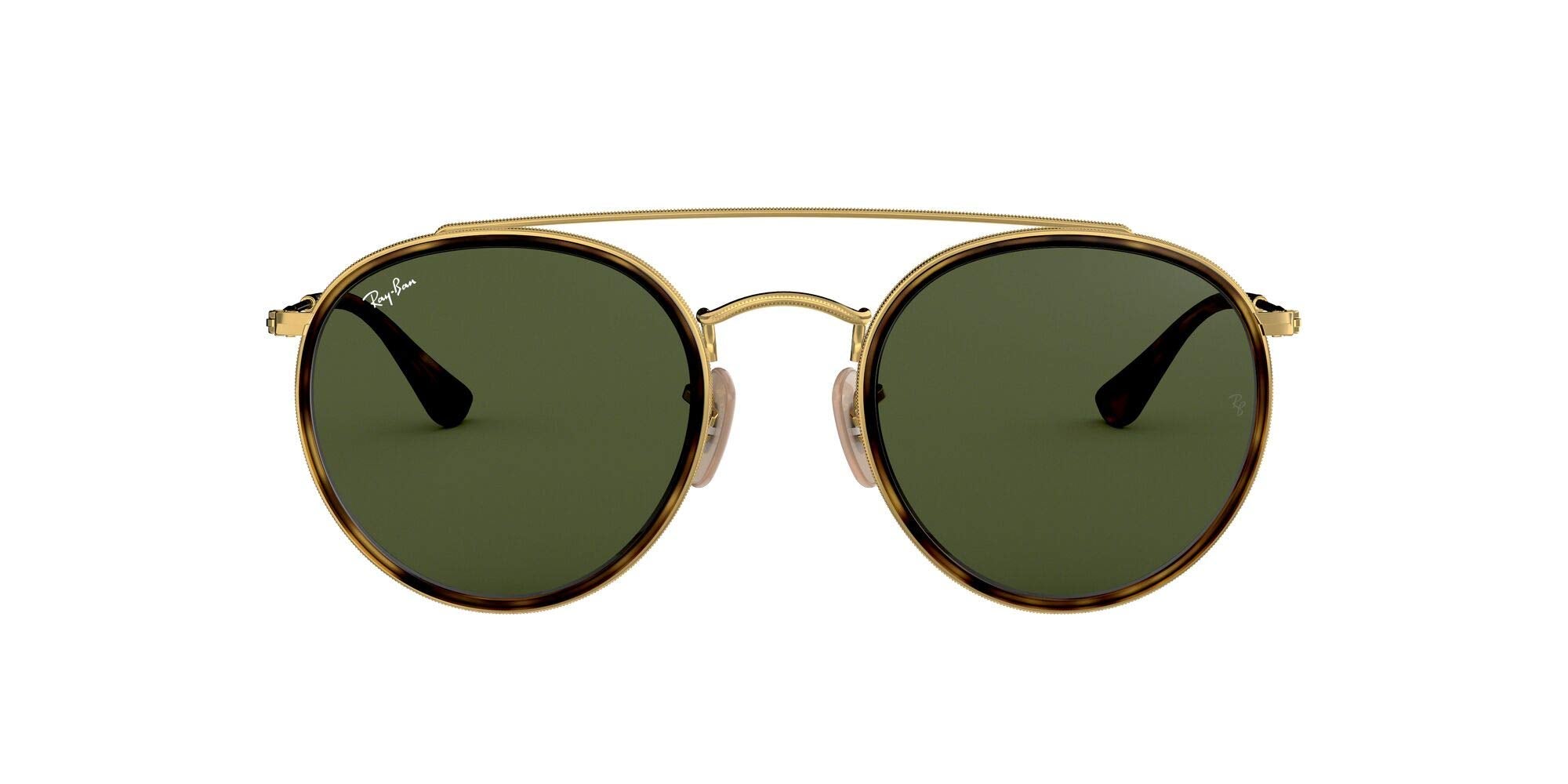 Ray-Ban + Double Bridge Round Sunglasses