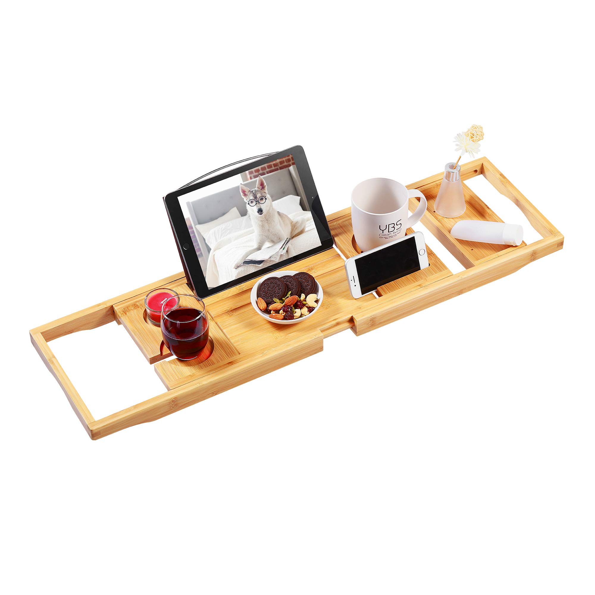 VaeFae + Bamboo Bathtub Caddy Tray