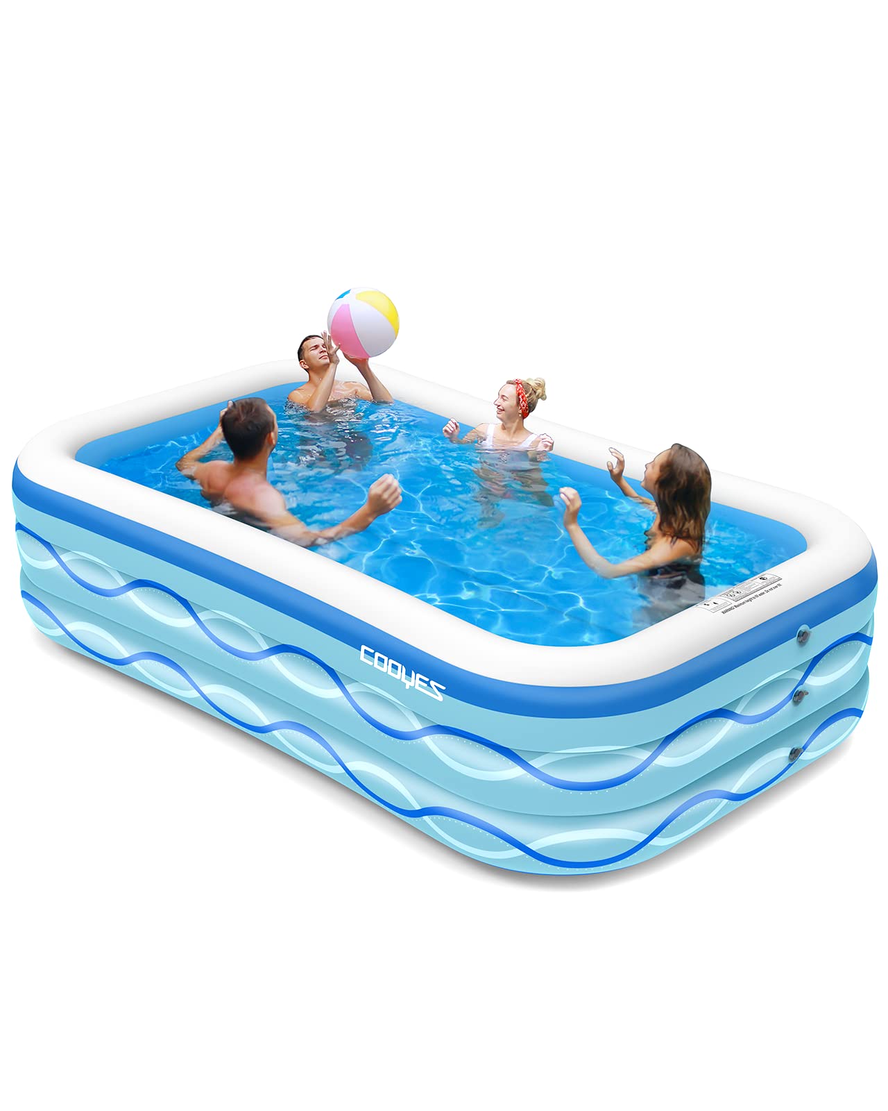 COOYES + Inflatable Swimming Pool