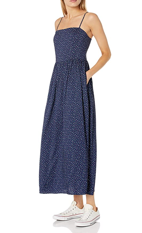 Goodthreads + Georgette Smock-Back Cami Maxi Dress