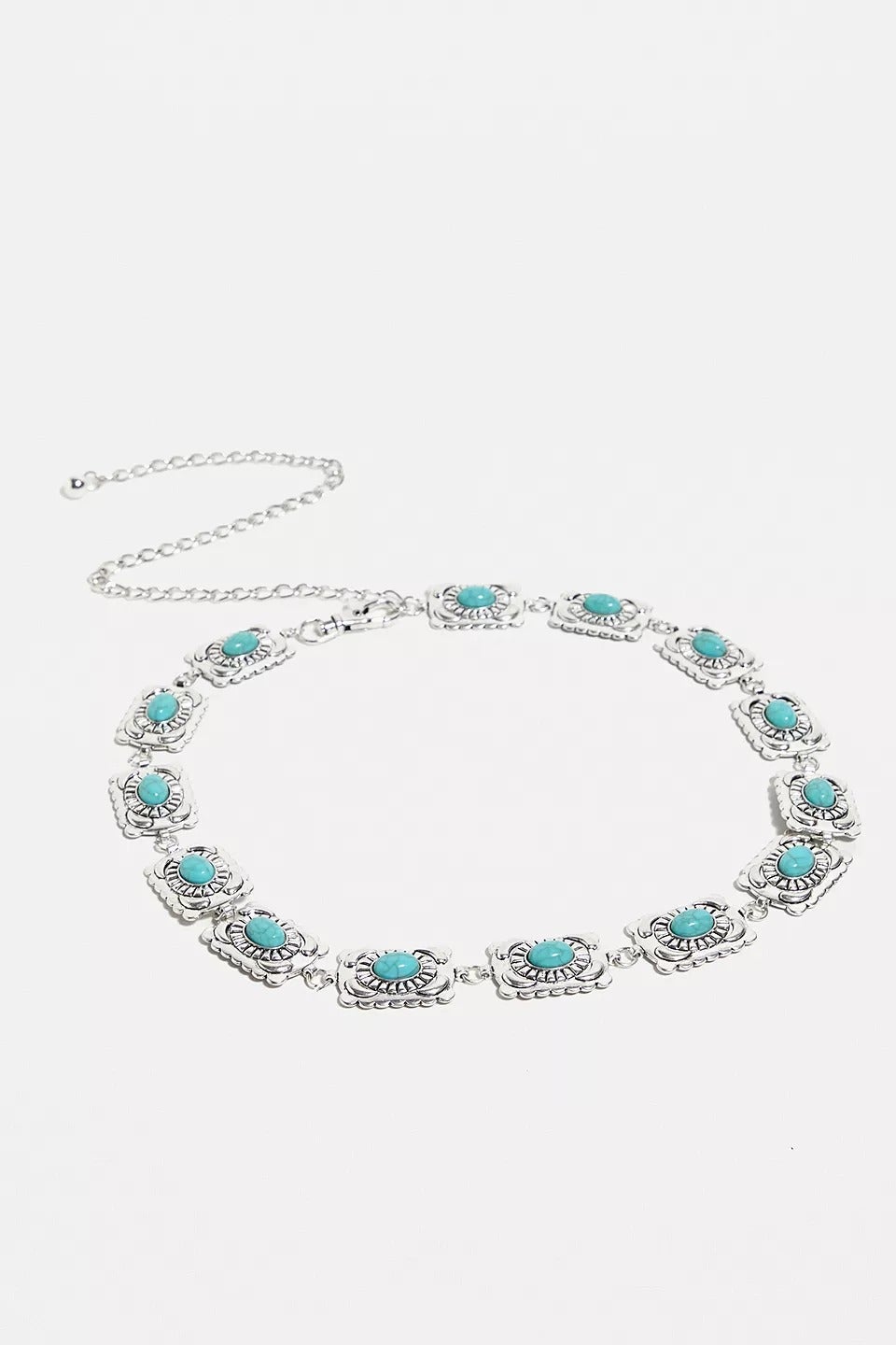 Urban Outfitters + UO Turquoise Chain Belt
