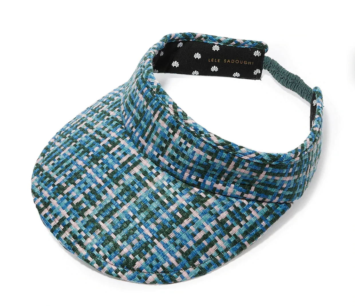 Lele Sadoughi + TWEED VISOR