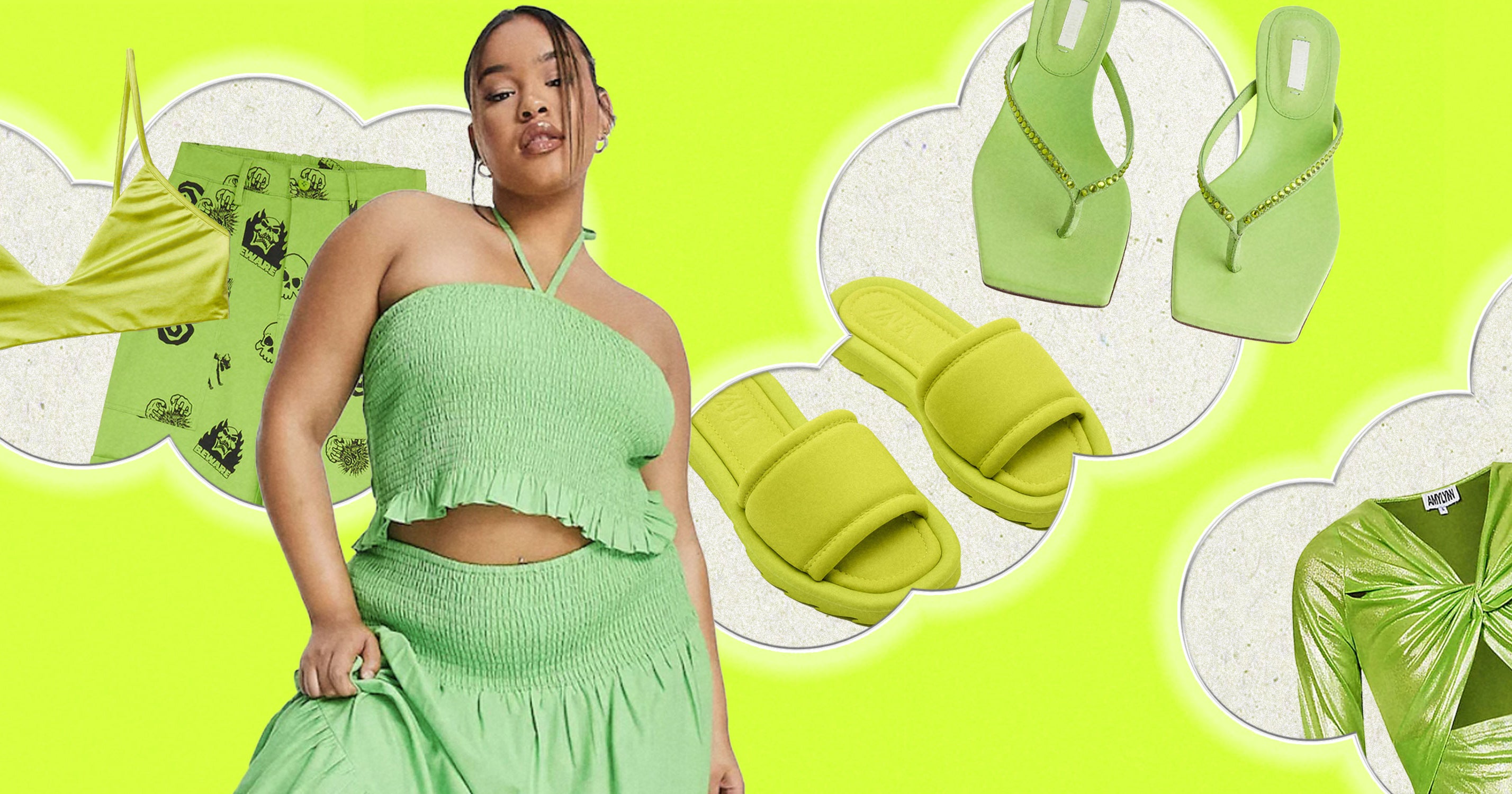 Highlighter Green Is Trending – Here's Where To Shop It