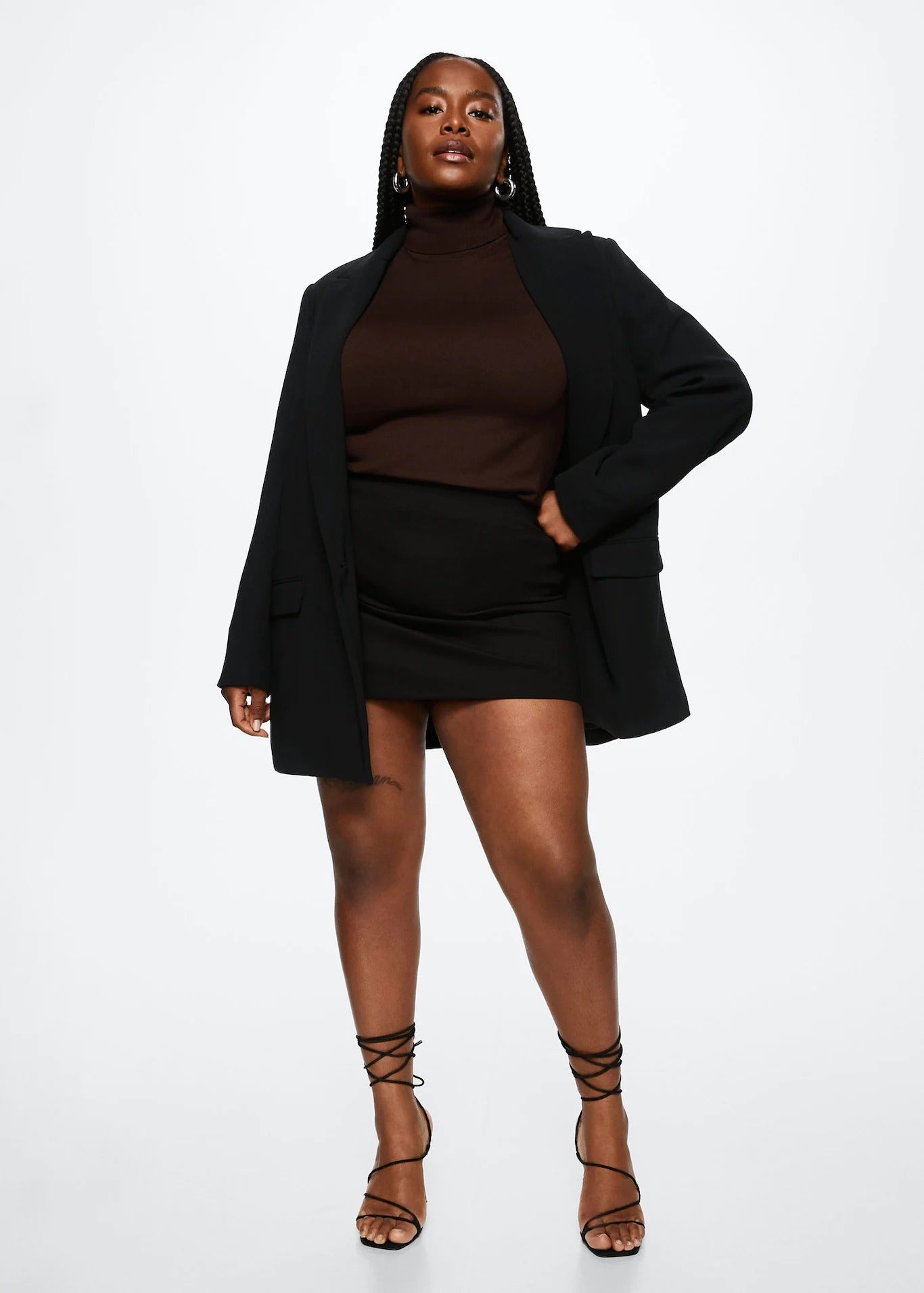 Violeta By Mango + Flowy Suit Blazer