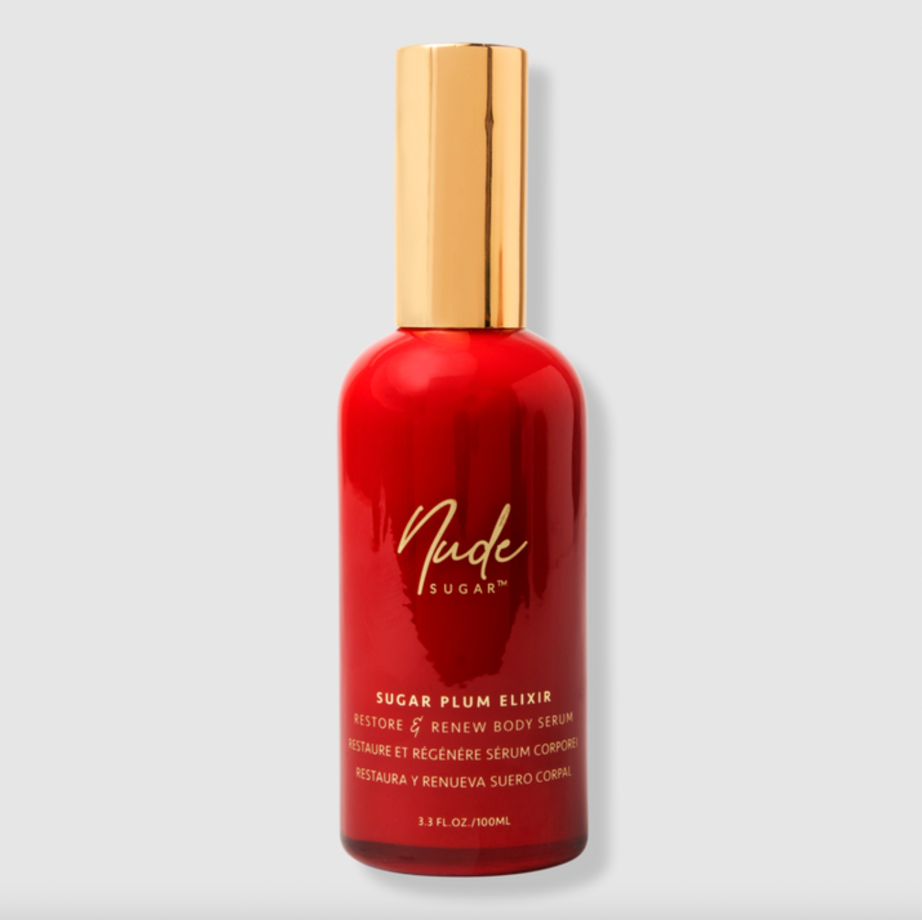 Nude Sugar Sugar Plum Elixir Restore And Renew Body Serum