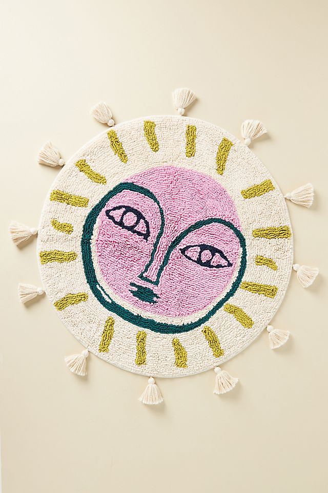 Anthropologie + Tasseled Sun Bath Mat
