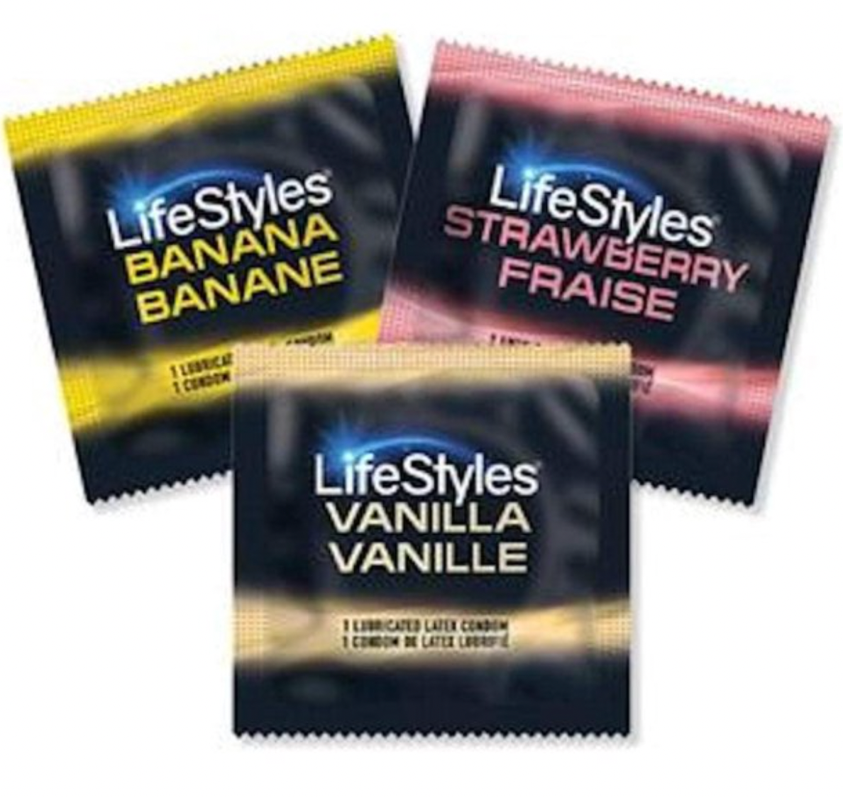 Lifestyles Assorted Flavors And Colors Condoms 12 Count