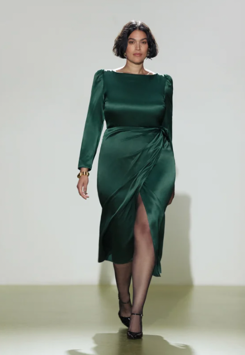 Reformation + Cassis Silk Dress